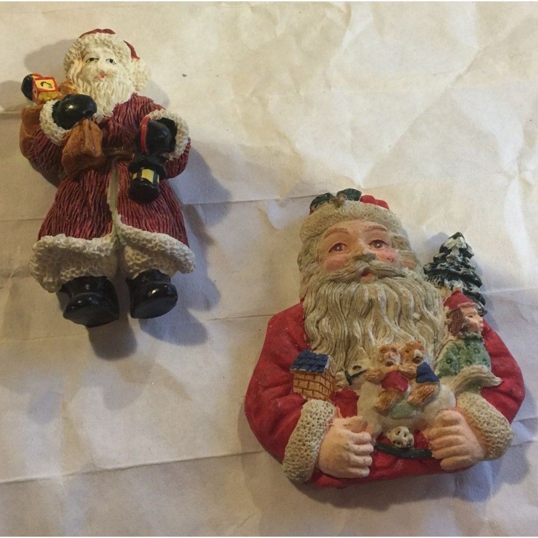 Vintage Collectible Christmas Santa Claus Magnets - Etsy