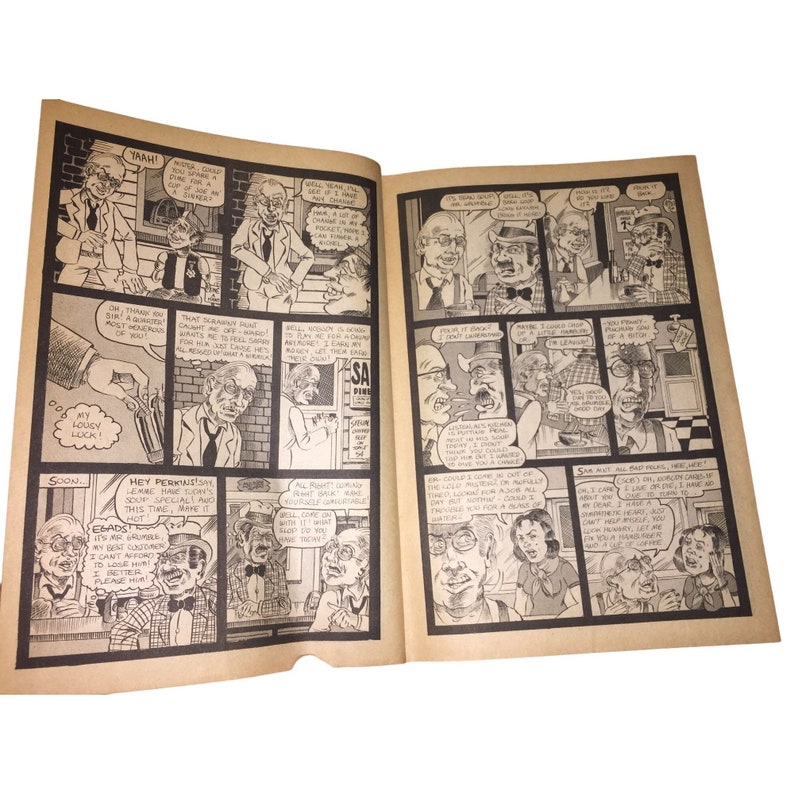 LEAN YEARS Underground Comix Vintage Comic Book 1974 Kim Deitch, Leslie ...