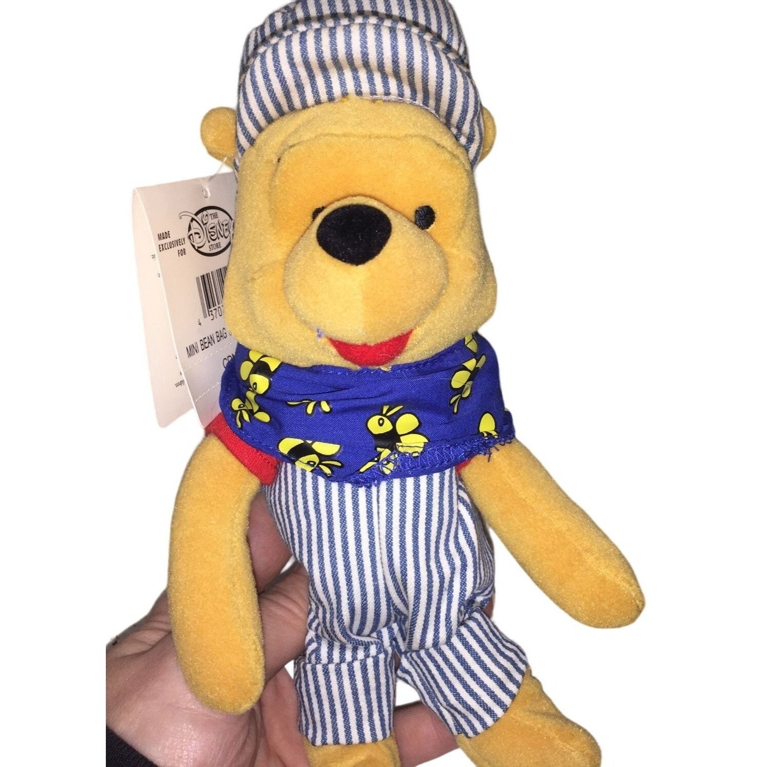 Choo Choo Pooh Winnie the Pooh Disney Store Bean Bag Plush - Etsy