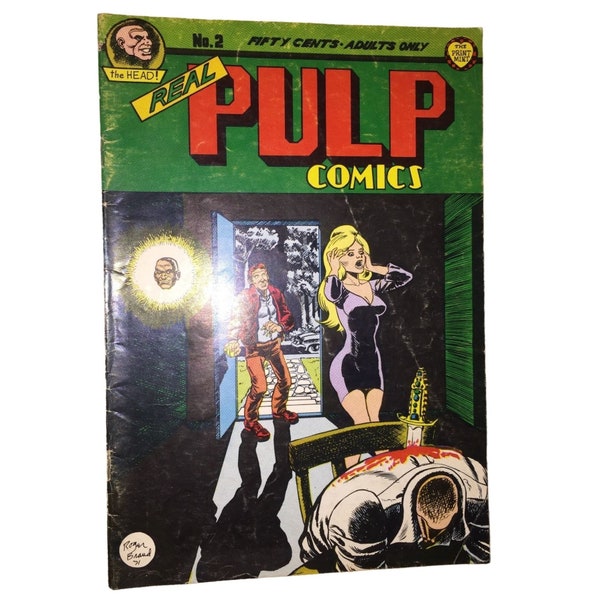 Pulp Comic - Etsy