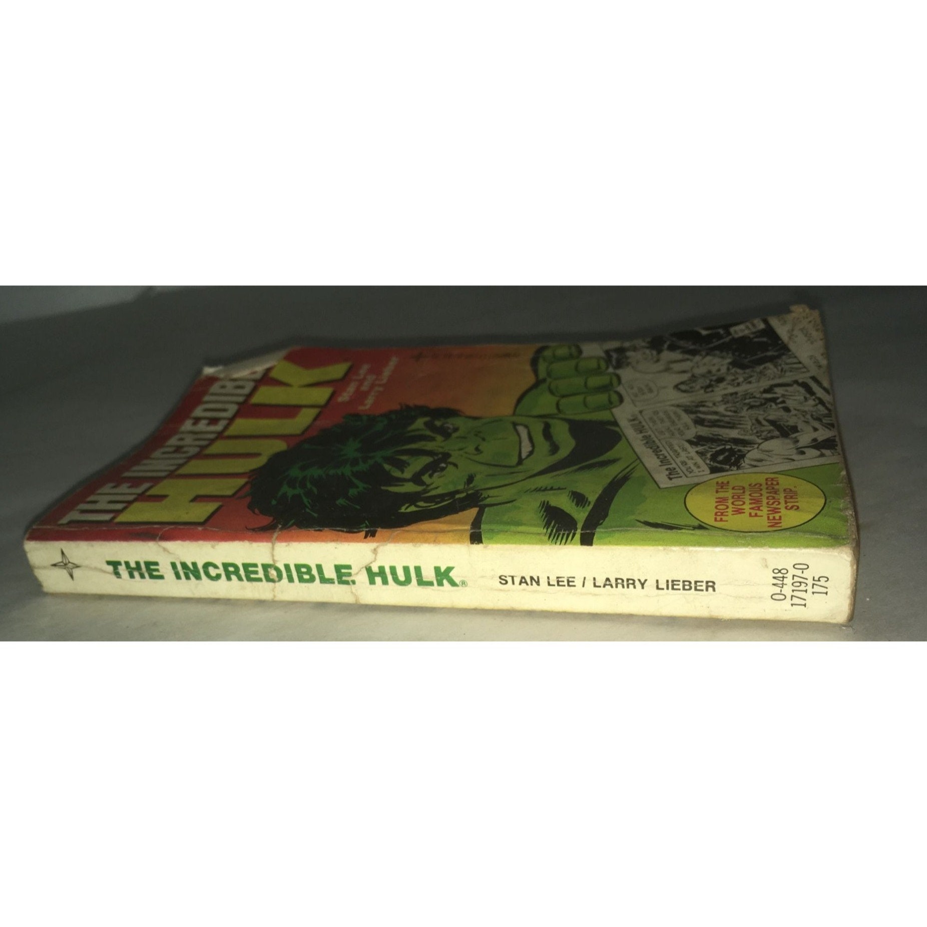 The Incredible Hulk by Stan Lee & Larry Lieber Vintage Paperback Comic ...
