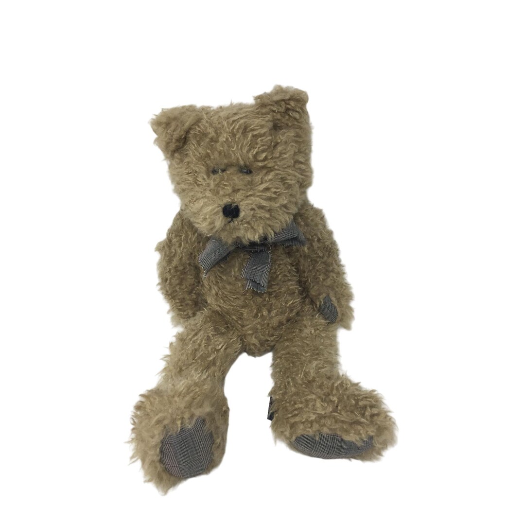 The Boyd Collection Stuffed Teddy Bear Wearing Bow 17'' Tall - Etsy