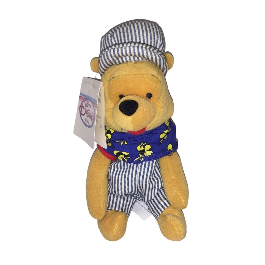 Choo Choo Pooh Winnie the Pooh Disney Store Bean Bag Plush - Etsy