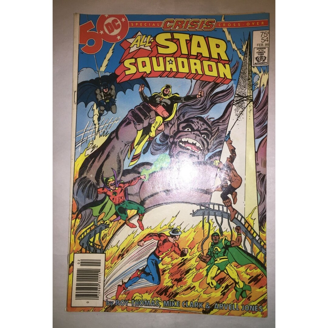 DC Comics All Star Squadron Vintage Feb. 1986 Comic Book - Etsy