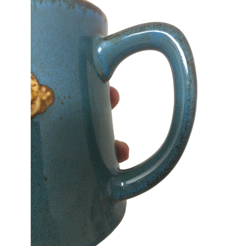 Cracker Barrel Country Store Oversize Stoneware Mug With Gold Cross - Etsy