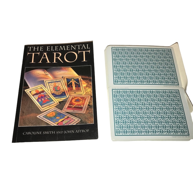 The Elemental Tarot Caroline Smith and John Astrop Cards and Book - Etsy