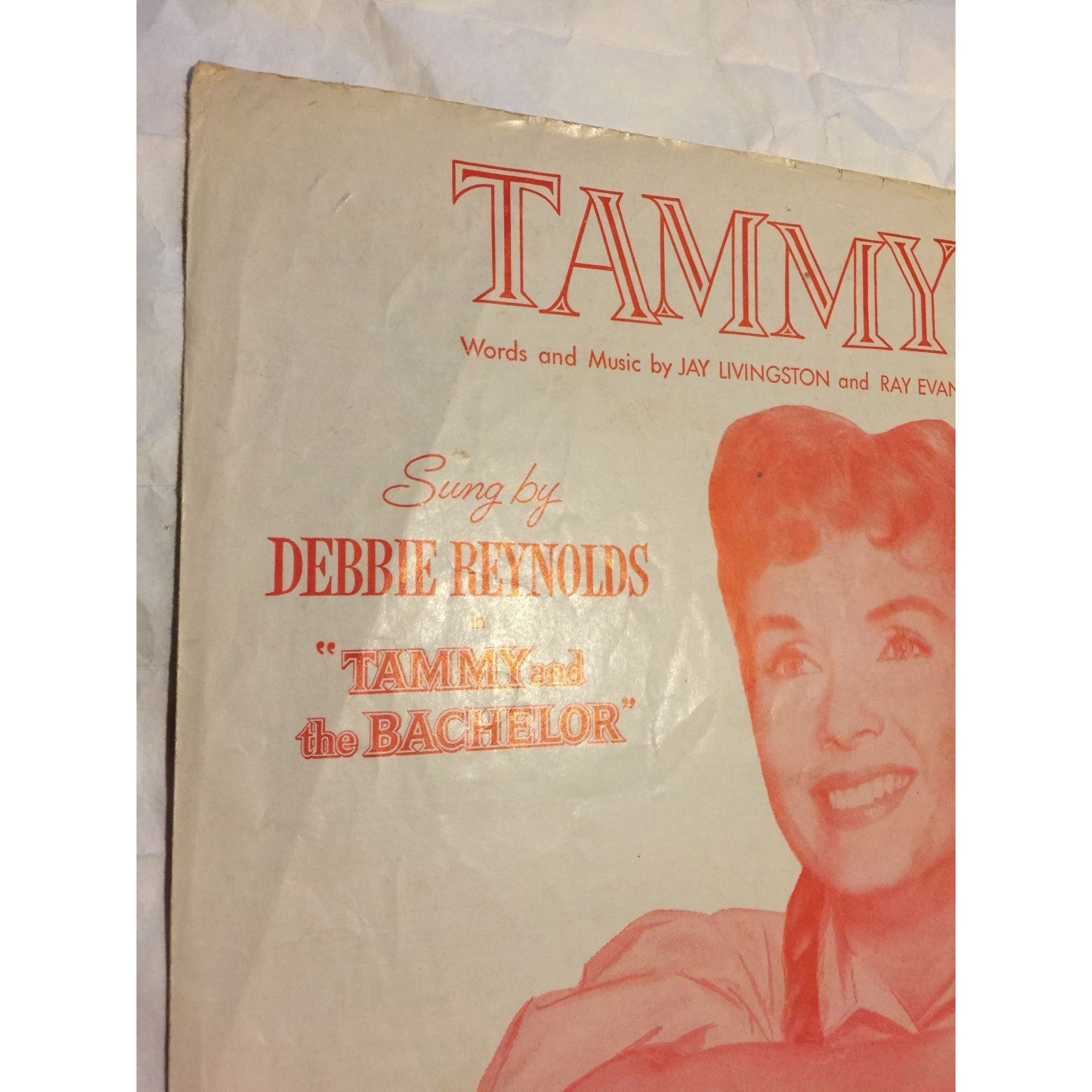 Tammy by Debbie Reynolds From Tammy and the Bachelor Vintage Sheet ...