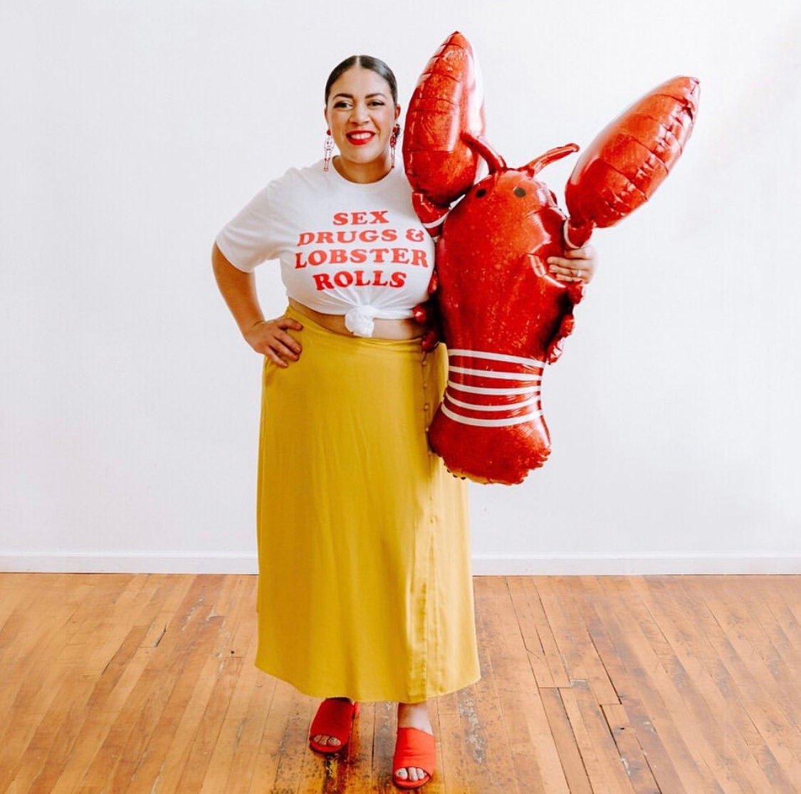 Sex Drugs And Lobster Rolls Unisex T Shirt White Etsy