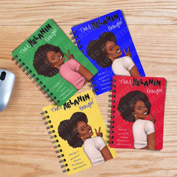 Black Girl Journal - Etsy