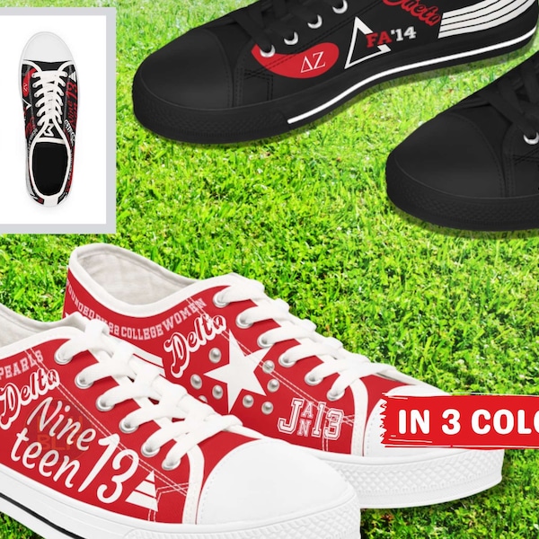 Delta Sigma Theta Shoes - Etsy