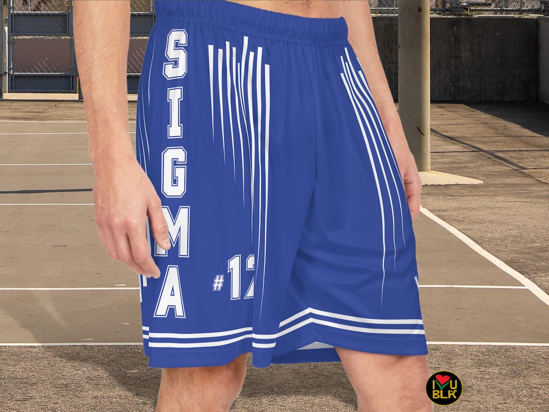 Sigma Basketball Shorts Custom Sportswear for Phi Beta Sigma Members ...