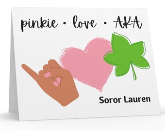 Personalized Aka Cards - Etsy