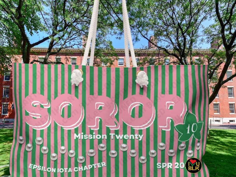 Custom SOROR Weekender Bag for Sorority Women Girls | Pink Soror ...