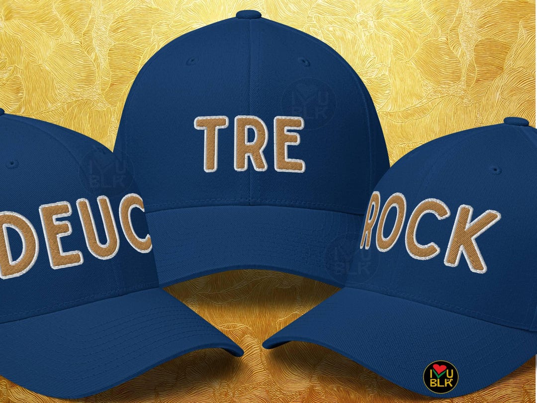 Royal Blue & Gold Sorority Cap | Embroidered Line Position Soror Name ...