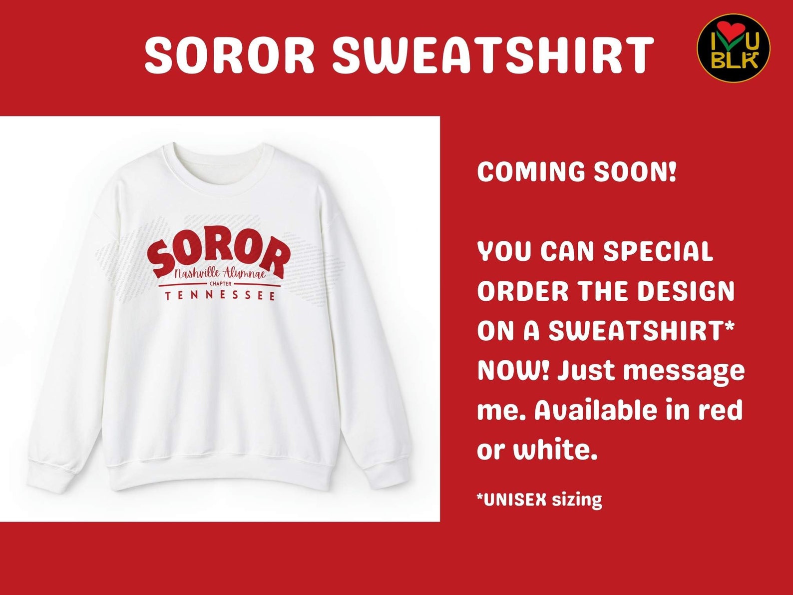 Soror Shirt | Red & White Sorority Shirt | Sorority Chapter Tee ...