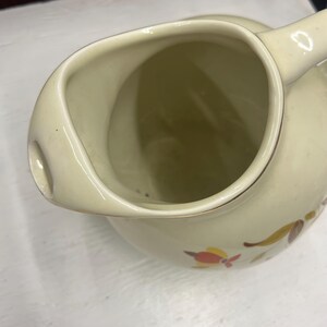 Vintage Hall’s Superior Quality Kitchenware Stoneware Pitcher With Ice ...