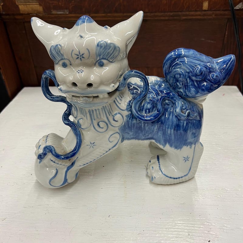 Ceramic Foo Dog - Etsy