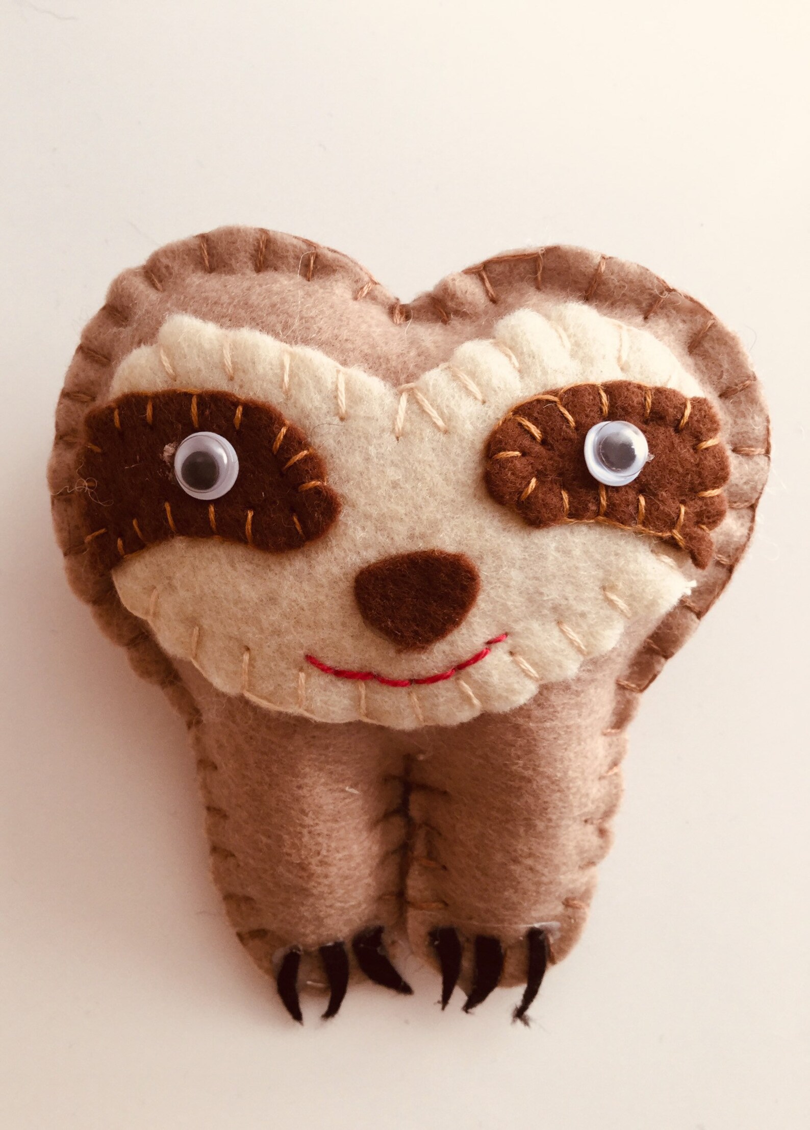 Sloth Tooth Fairy Pillow Hand Embroidered and Personalised in | Etsy