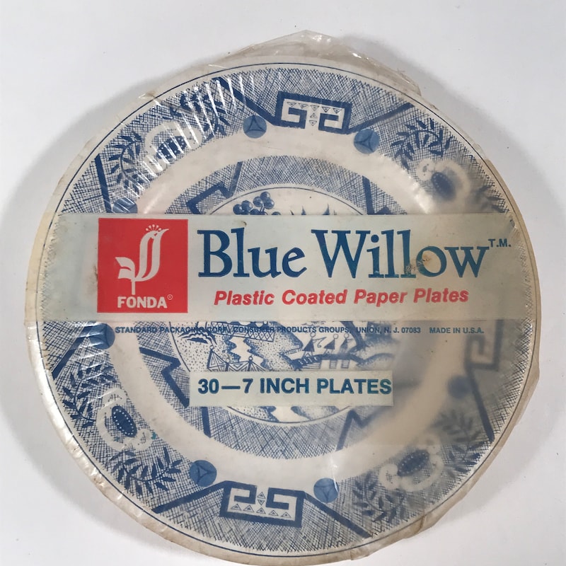 Blue Willow Paper - Etsy