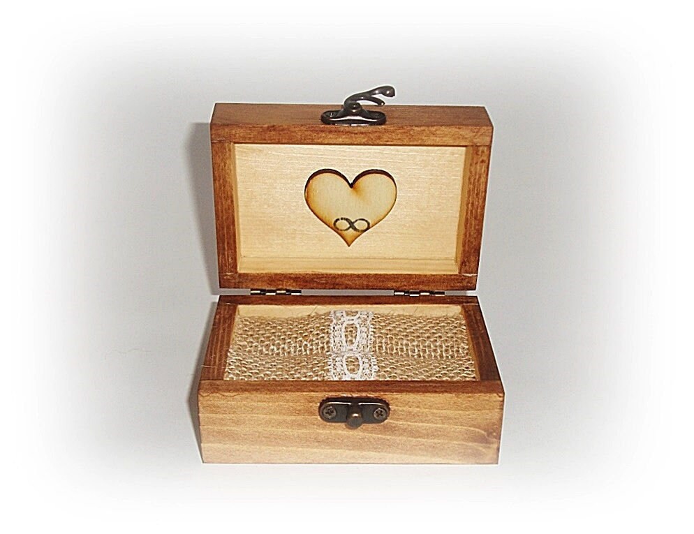 Wedding Ring Box Wedding Box Ring Bearer Box Jewelry Box - Etsy
