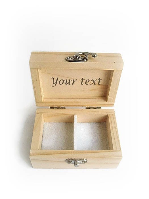 Wedding Ceremony Rings Box Ring Holder Custom Wedding Ring - Etsy