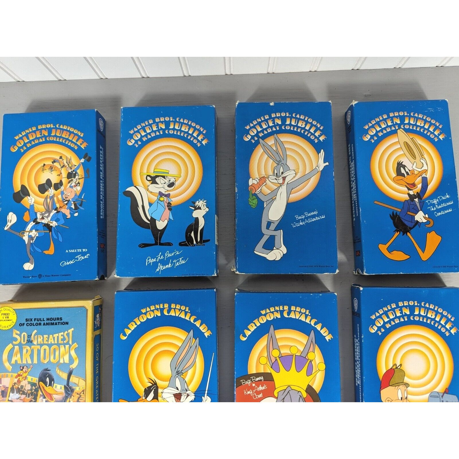 Warner Bros Lot 10 Golden Jubilee 24 Karat Collection 50 Greatest ...