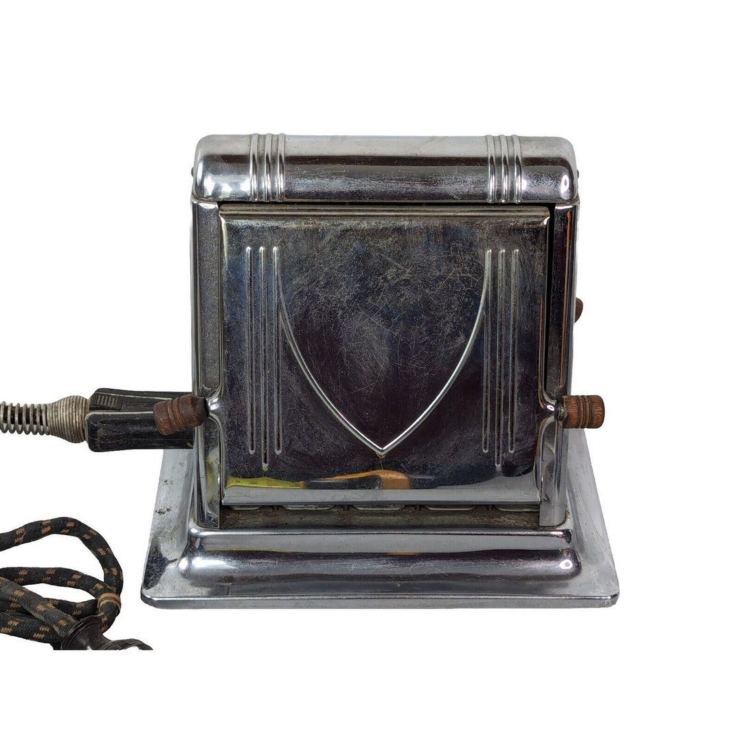Vintage Chrome Toaster Ca. 1940s Superstar New York - Etsy