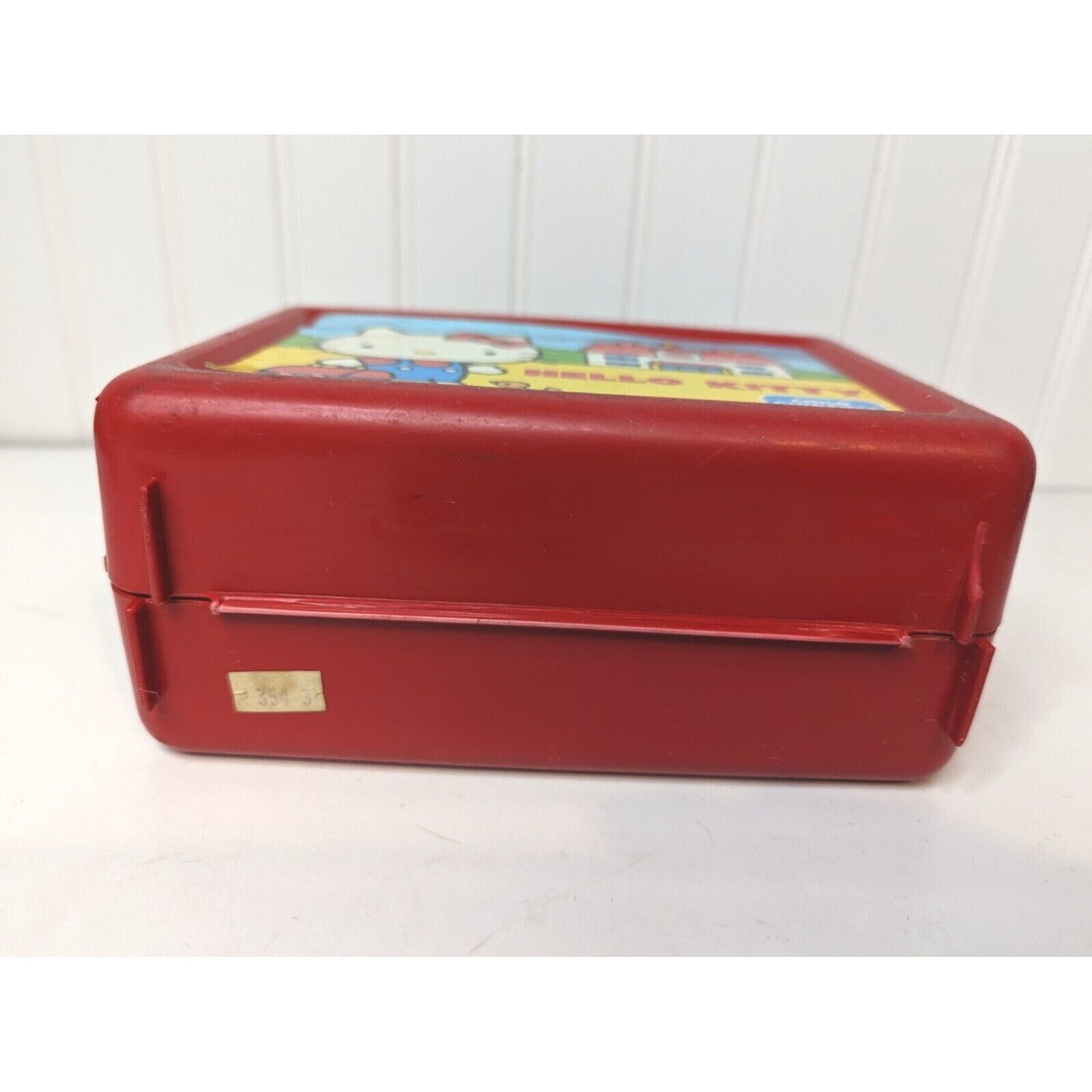 Vintage 1983 Red Hello Kitty Lunch Box Child Guidance Small Art Box - Etsy