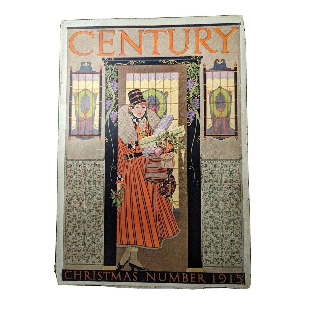 Century Magazine 12/1915-historic-pulp Format-unique Art & Features-g ...