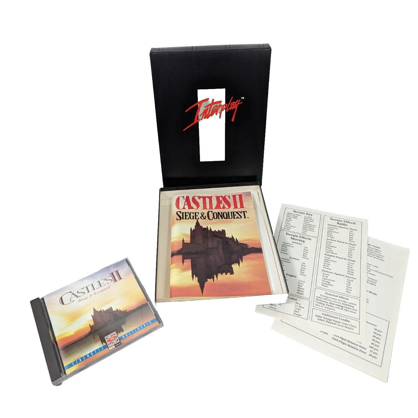 Castles 2 Siege and Conquest PC CD-ROM 1992 Big Box - Etsy