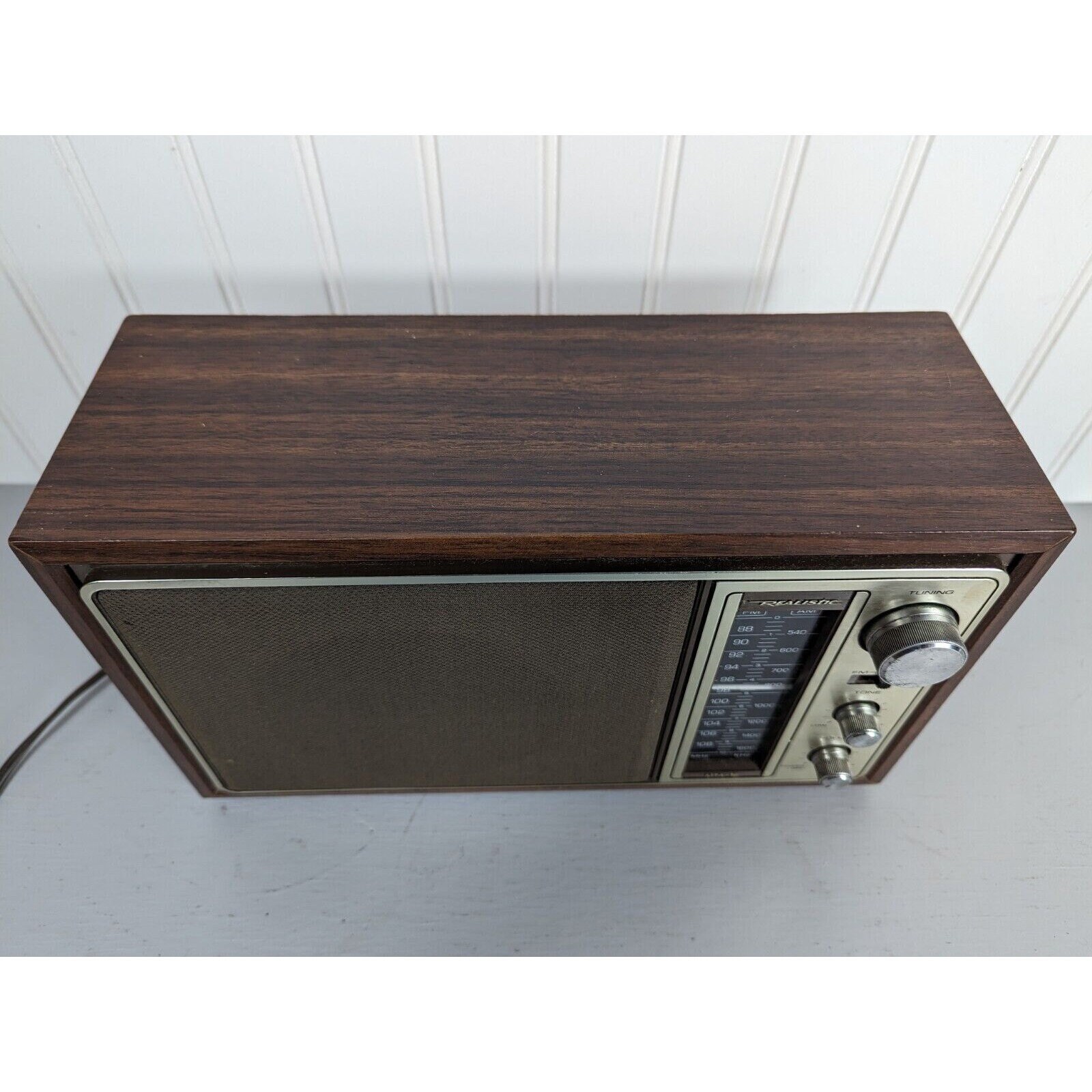 Vintage Realistic MTA-8 AM/FM Radio Model 12-689A Tested & Works - Etsy