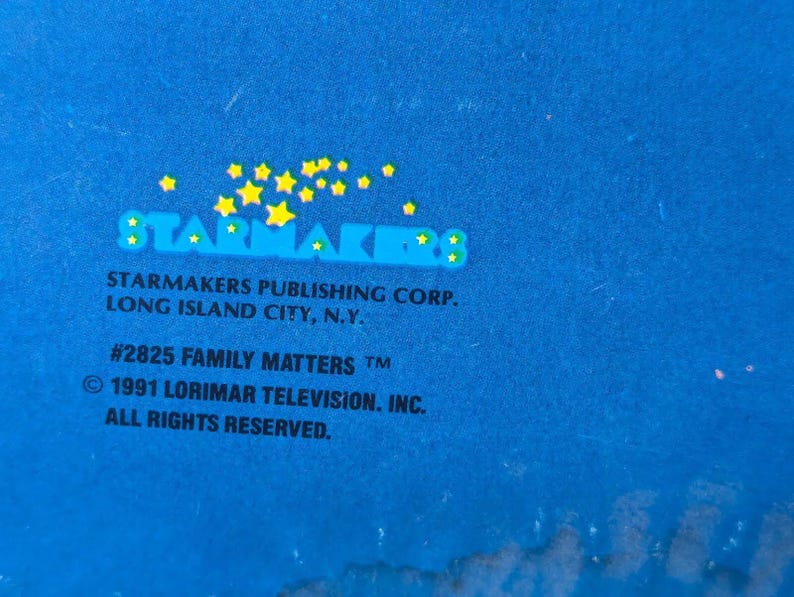 Family Matters Steve Urkel Power Poster Vintage 1991 32" X 22" SIGNED ...