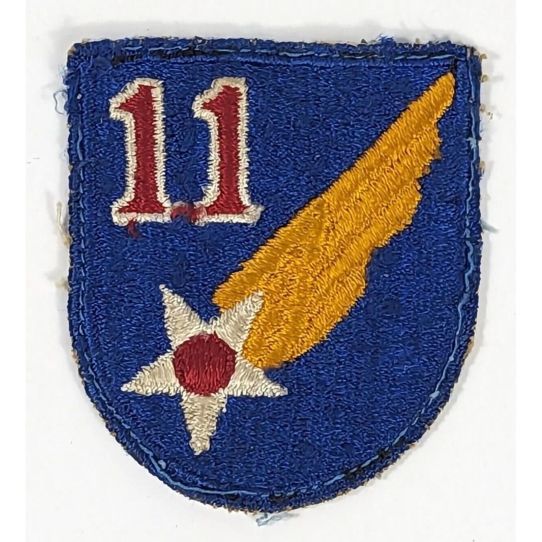 Scarce WWII USAAF Bullion 11TH Air Force Patch Original - Etsy
