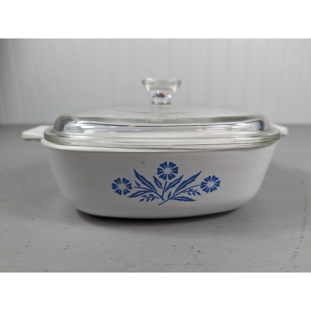 Blue Corn Flower Corning Ware P-1-B .1 Qt Made in USA Rare - Etsy