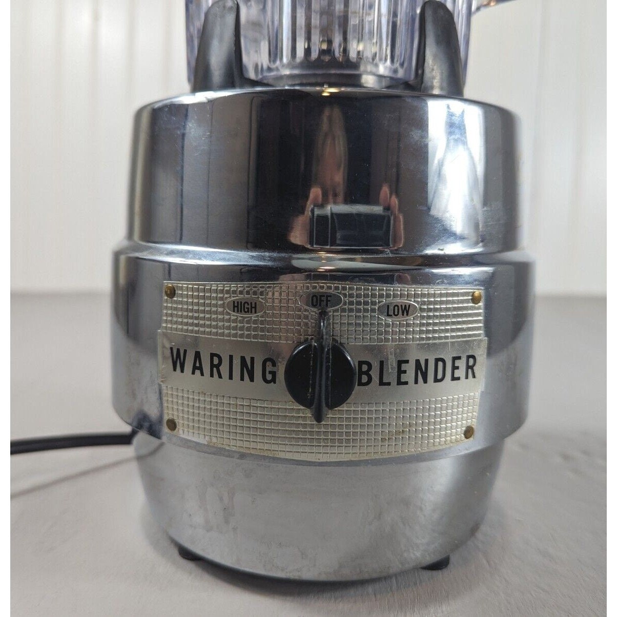 Waring Vintage 2 Speed Chrome Body Blender 32oz Model WB-3 380 Watts ...