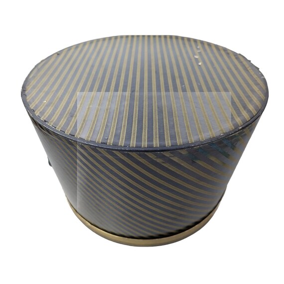 Vintage Gwen Pennington Ladies Hat Box With Handle 14… - Gem