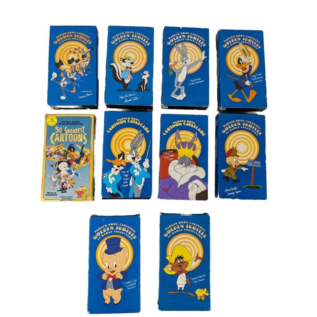 Warner Bros Lot 10 Golden Jubilee 24 Karat Collection 50 Greatest ...