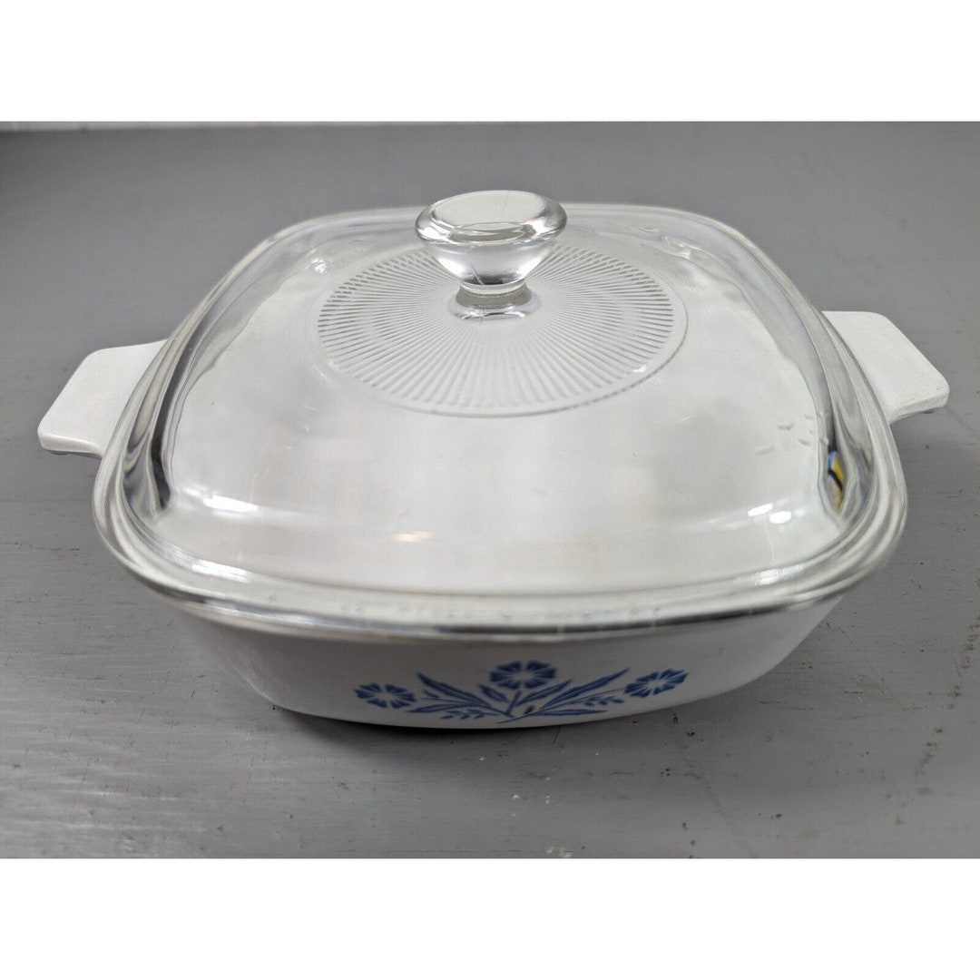 Blue Corn Flower Corning Ware P-1-B .1 Qt Made in USA Rare - Etsy