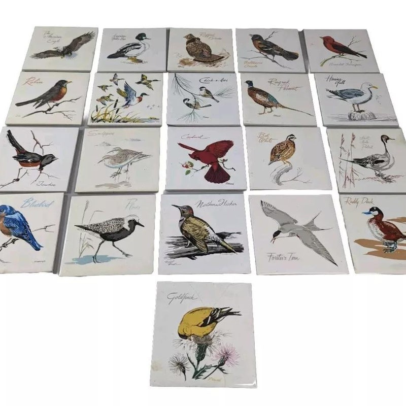 Bird Tile - Etsy