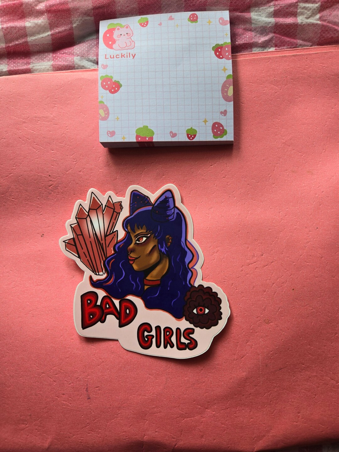 Bad Girl Sticker - Etsy