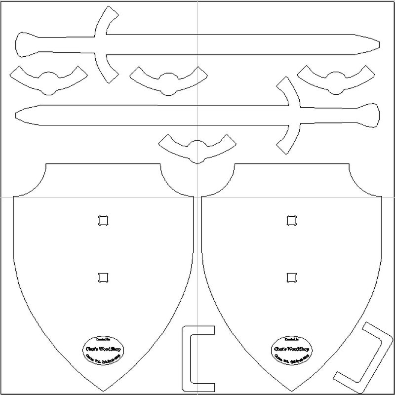 Sword Shield Cnc - Etsy