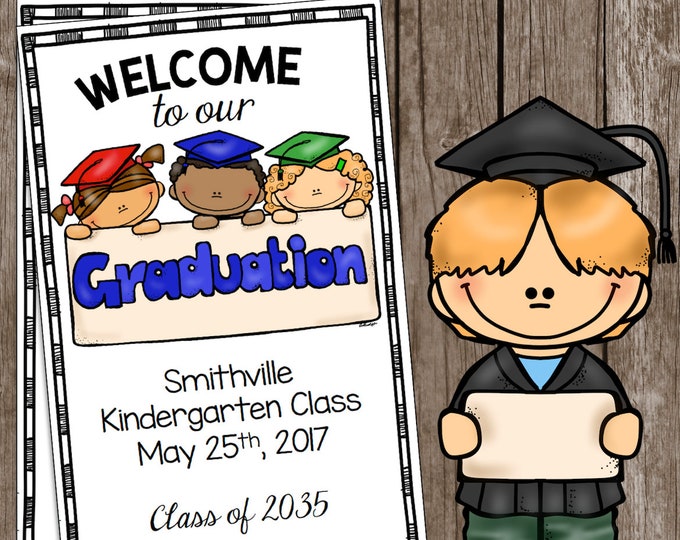 Graduation Program EDITABLE Kindergarten Preschool - Etsy