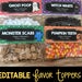 Halloween Party Favor Tags EDITABLE Pumpkin - Witch - Monster - Ghost ...