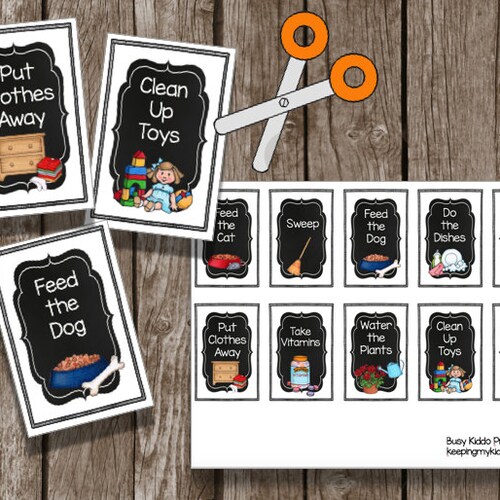 50% OFF SALE Routine Cards instant Download Morning & Night | Etsy