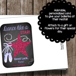 50% OFF SALE - Ballerina - Printable Card - Instant Download ...