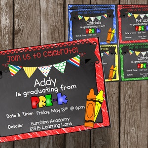 50% OFF Sale - Pre-k Graduation BUNDLE - Printable - Instant Download ...