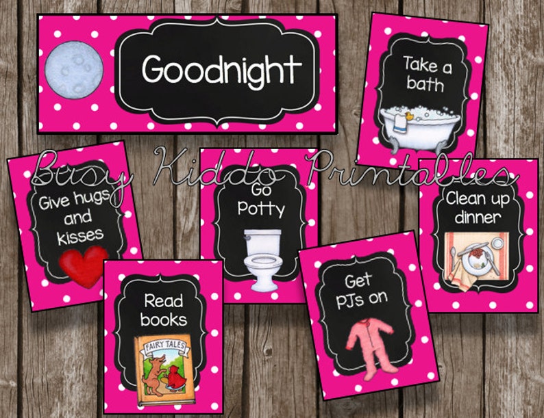 50% OFF SALE Routine Cards instant Download Morning & Night - Etsy