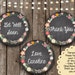 50% OFF SALE Round Chalkboard {editable} Labels - Cards - Notes ...