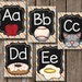 50% OFF SALE - Alphabet Posters - Cards - Chalkboard - Classroom - Etsy