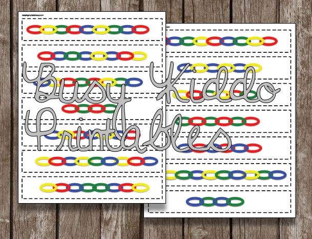 50% OFF SALE - Linking Chains - PDF - Instant Download - Printable ...